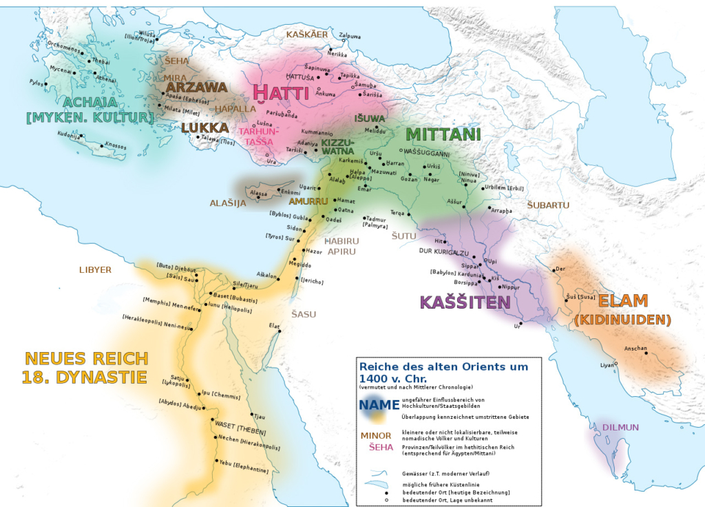Was geschah im 14. Jahrhundert v.Chr. - Geschichte (Sciodoo)